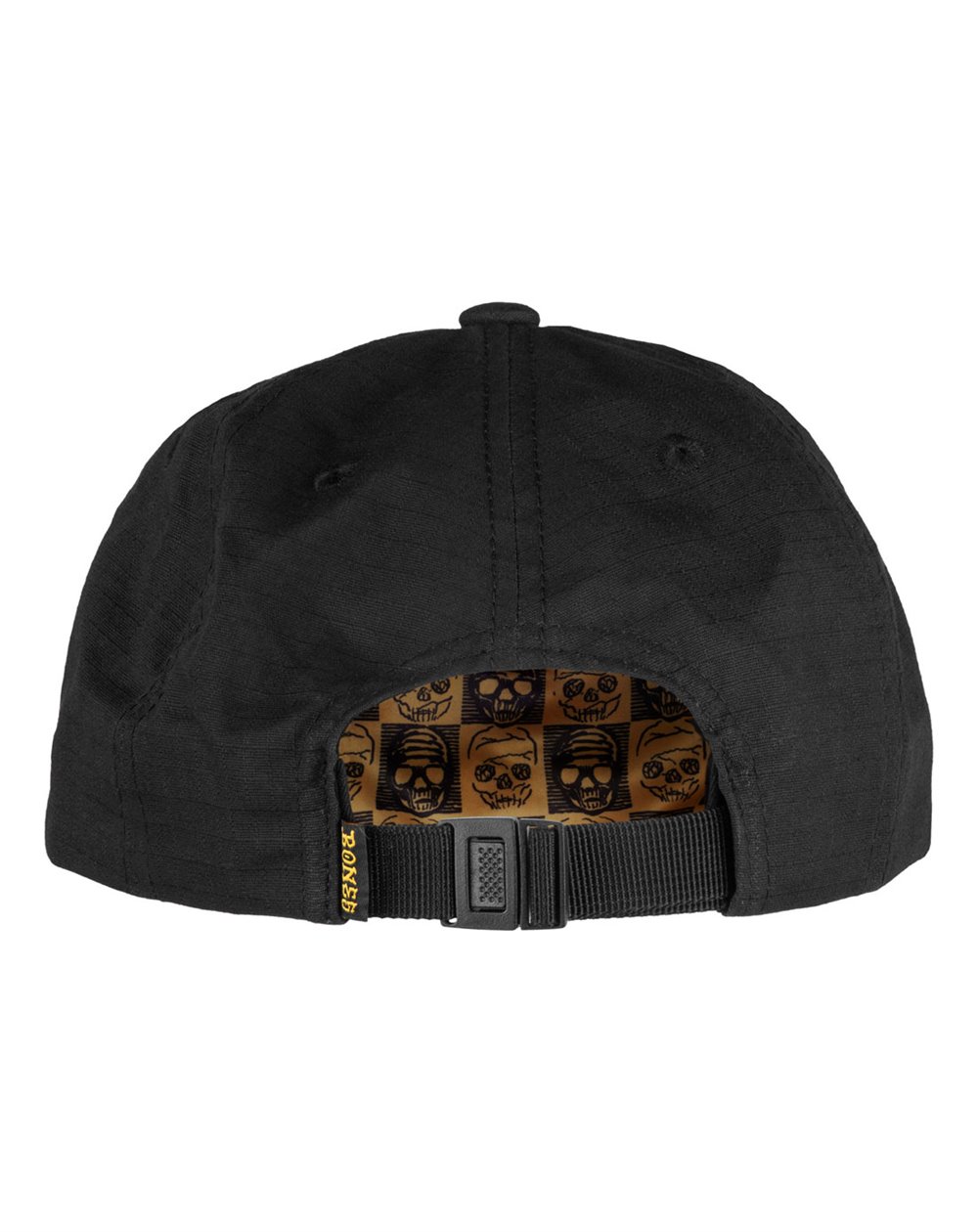 Black & Gold Bones Wheels Cap | Xtreme
