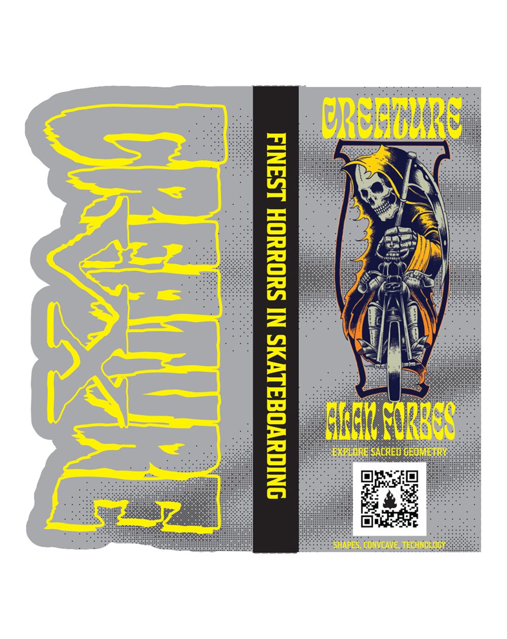 Tabla Skateboard Creature Provost Tripz VX 8.47"