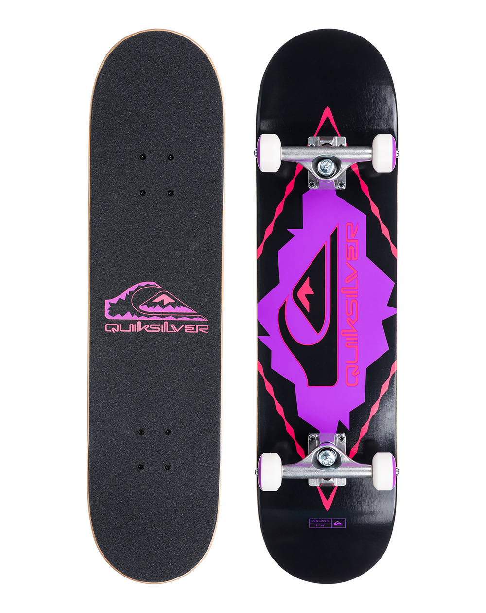 Foundation Skateboard Complète Star & Moon 7.75" White