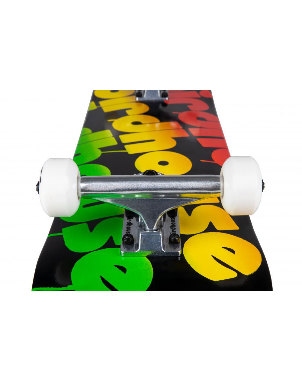 Triple Stack 8" Birdhouse Complete Skateboard in Rasta