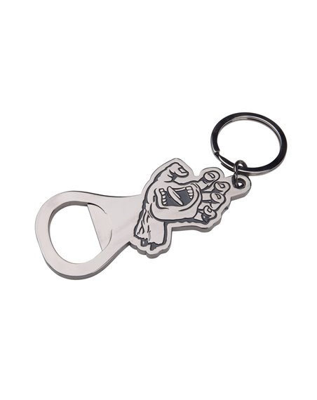 Santa Cruz Screaming Hand Bottle Opener Keychain
