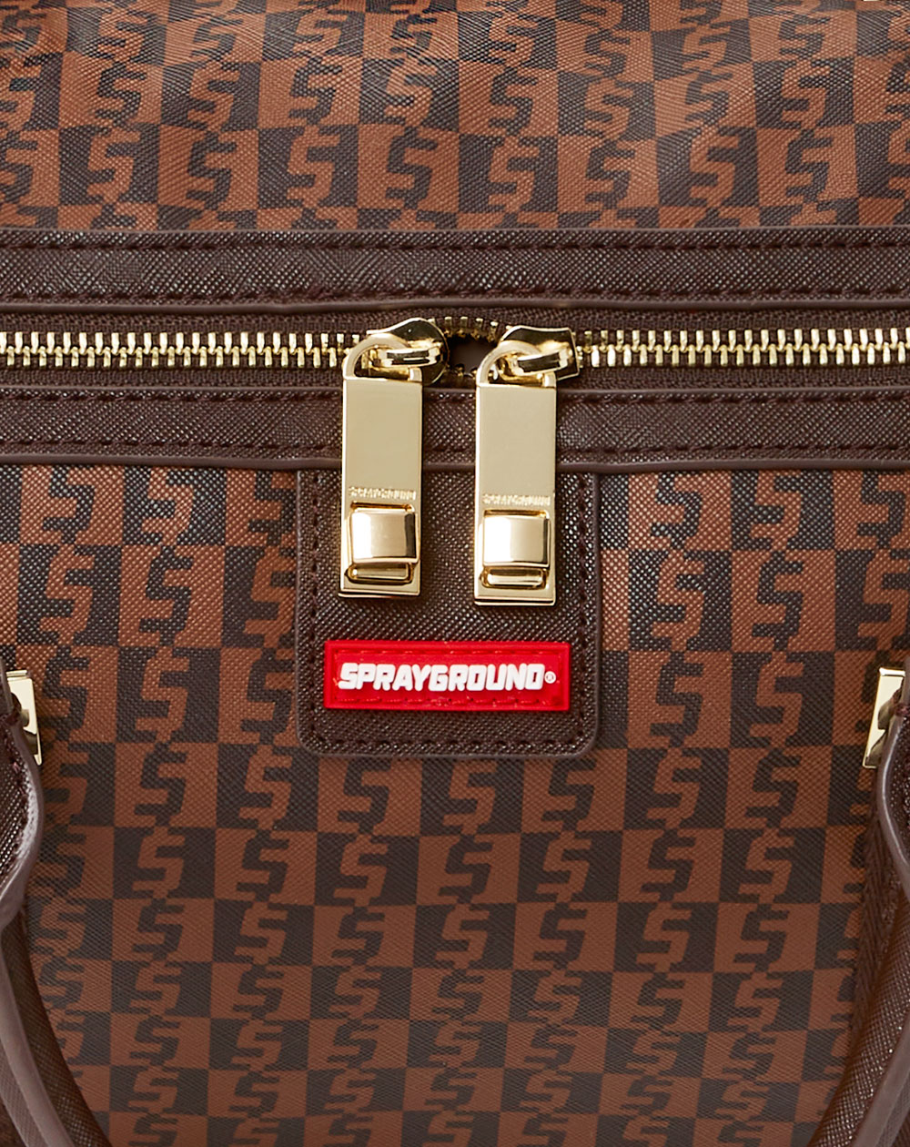 Sprayground Money Checkered Mini Reisetasche