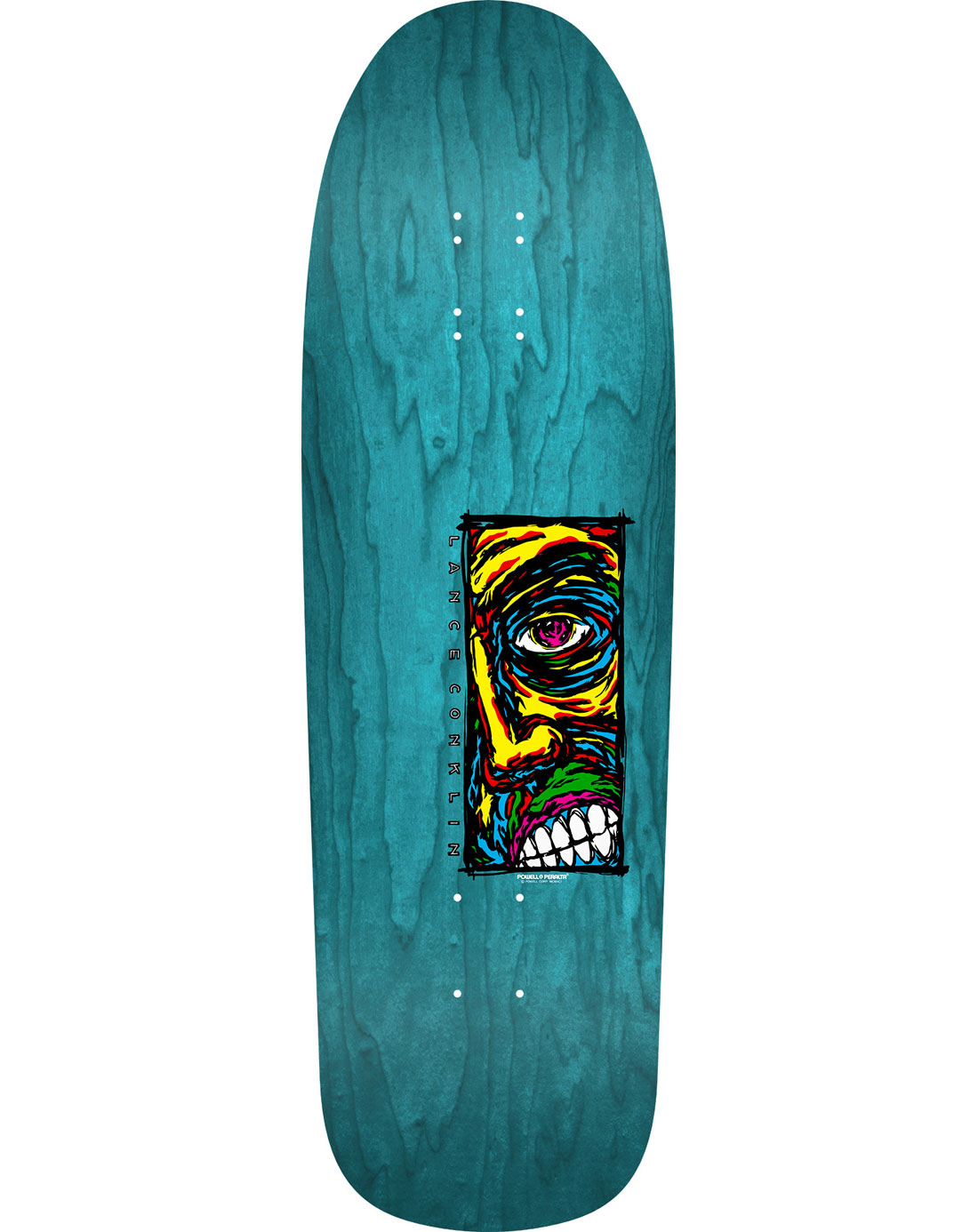 Powell Peralta Tabla Skateboard Lance Conklin Face Reissue 9.75"